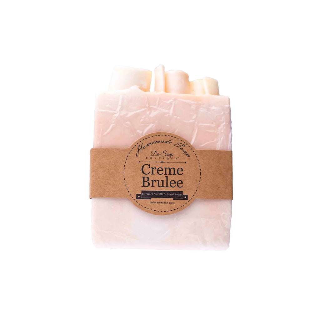 De Soap Boutique Artisan Bar Soap - Creme Brulee 120 Grams – High End ...