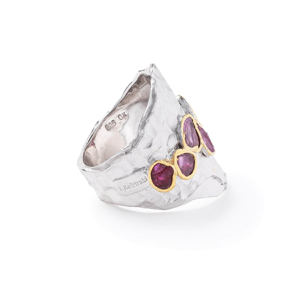German Kabirski Kora Rough Ruby Ring – High End Beauty