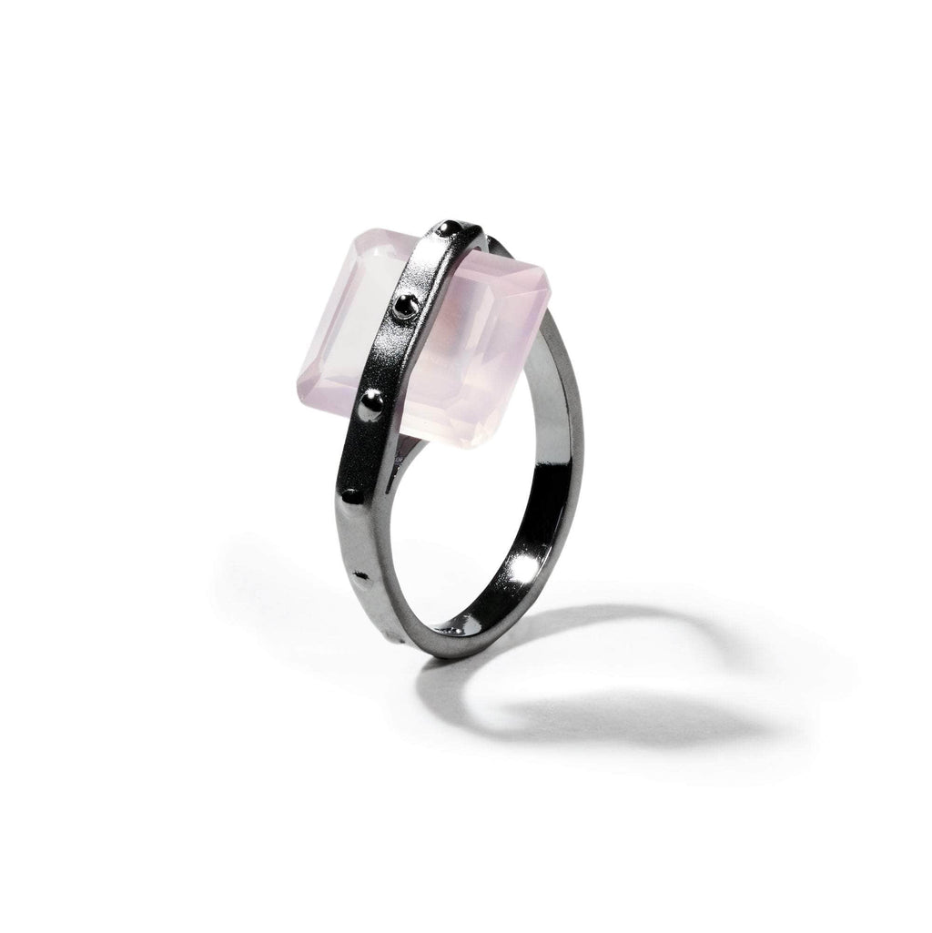 German Kabirski Arros Rose Quartz Ring – High End Beauty