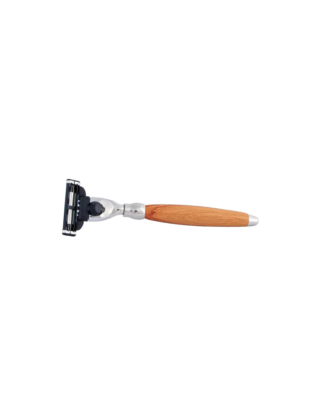 Plisson 1808 Rosewood and Chrome Finish Mach3 Razor | Plisson 1808 ...