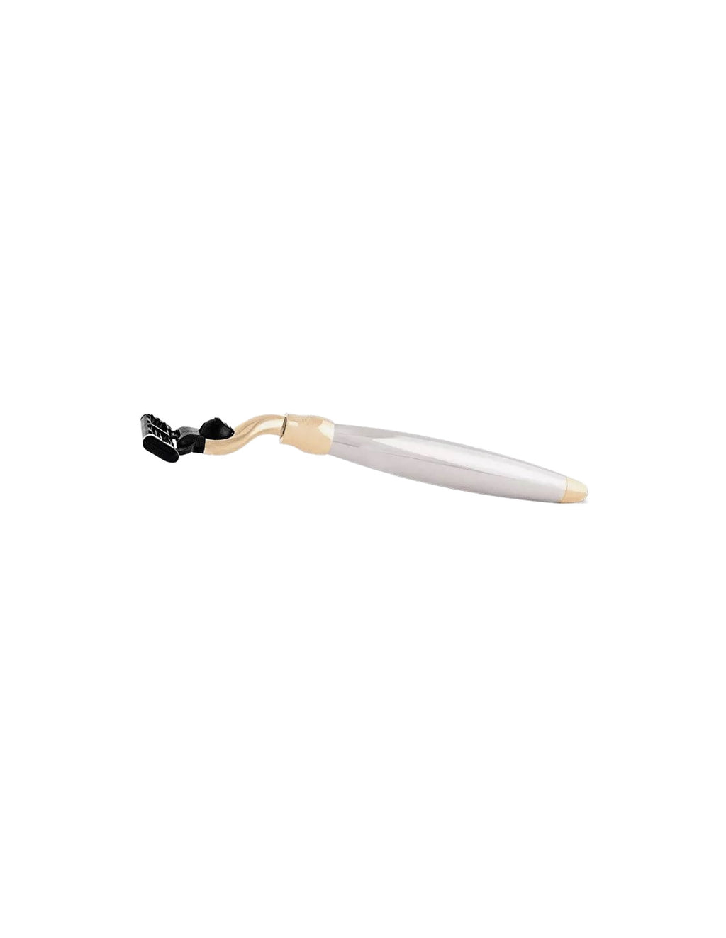Plisson 1808 Solid Brass Mach3 Razor - Gold & Palladium Finish ...