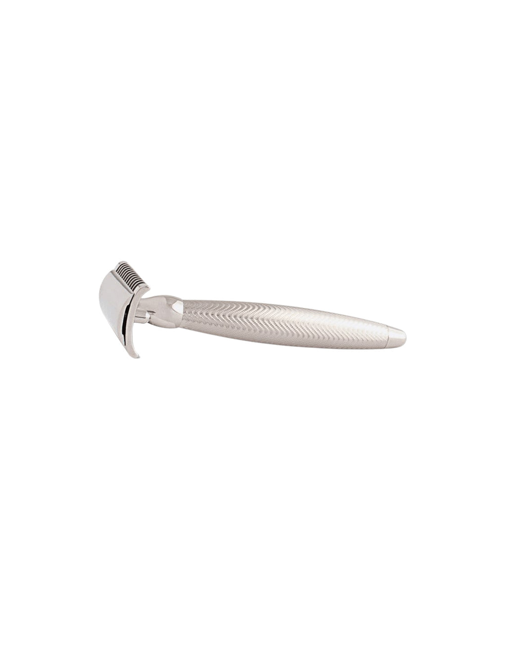 Plisson 1808 Solid Brass Moire Safety Razor - Palladium Finish ...