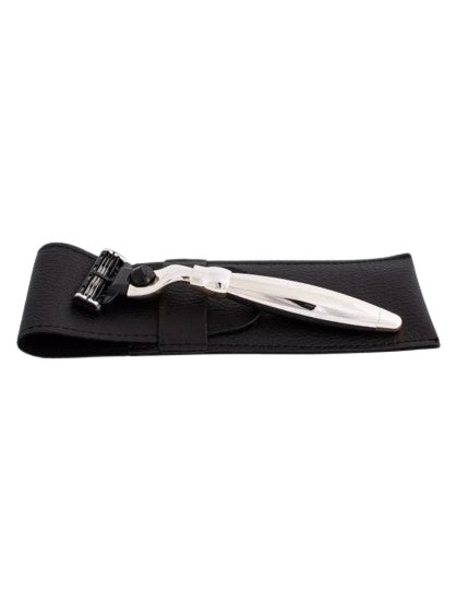 Plisson 1808 Travel Mach3 Razor - Palladium Finish | Plisson 1808 ...