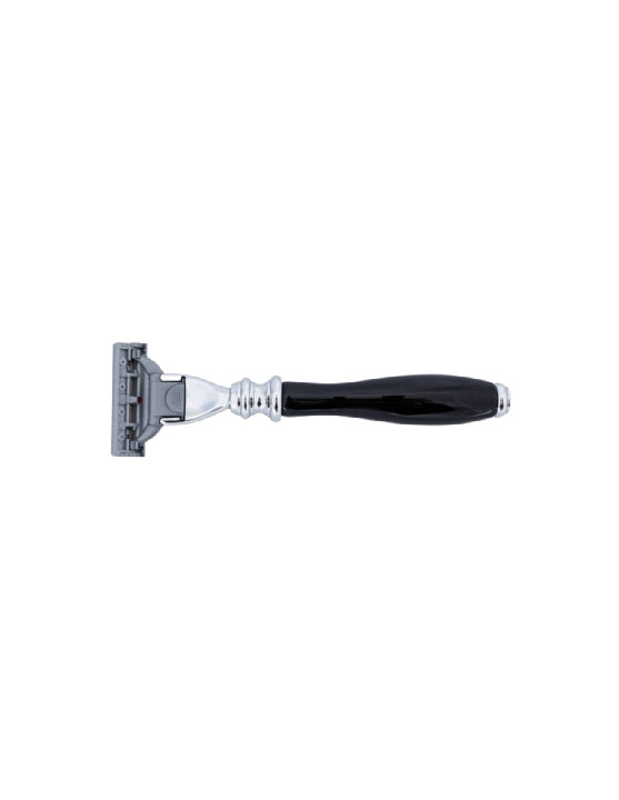 Plisson 1808 Black and Chrome Razor - 3-Blade Plisson Head | Plisson ...